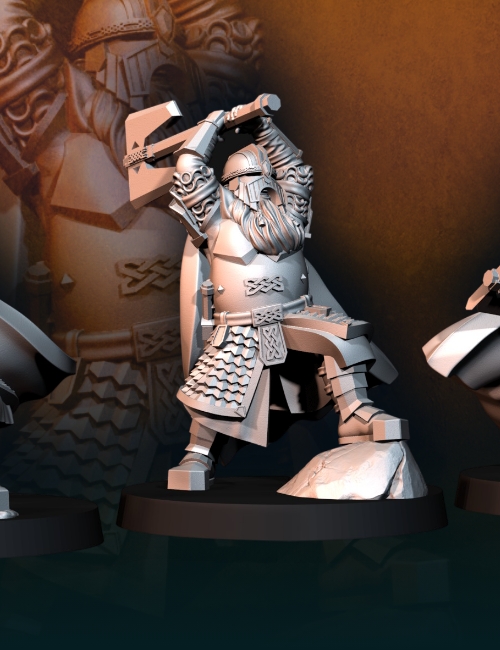 3x Kalak Dwarf King Guard – Davale Games
