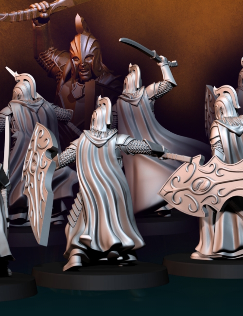 Lord of Bloody High Elves – Foot and Mounted – Davale Games