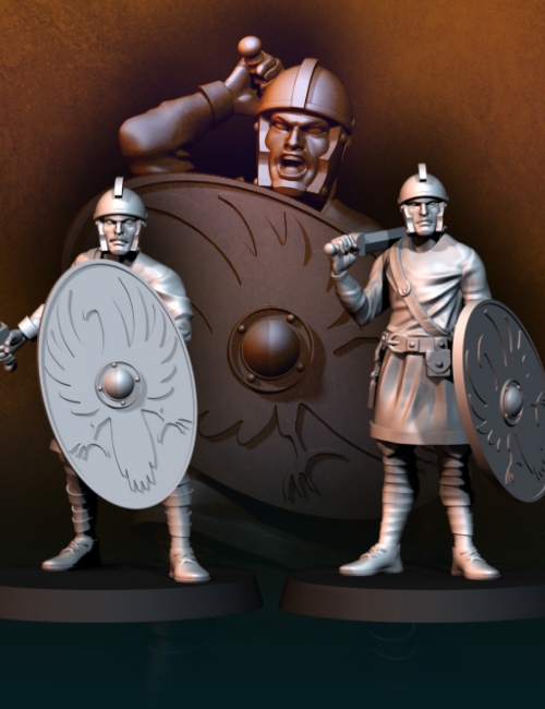 6x Roman Soldiers without Armor – Davale Games