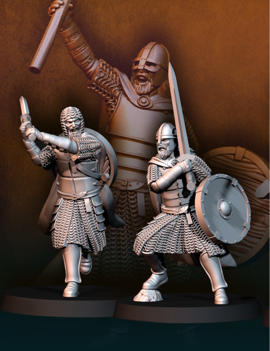 6x West Humans Elite on foot – Davale Games