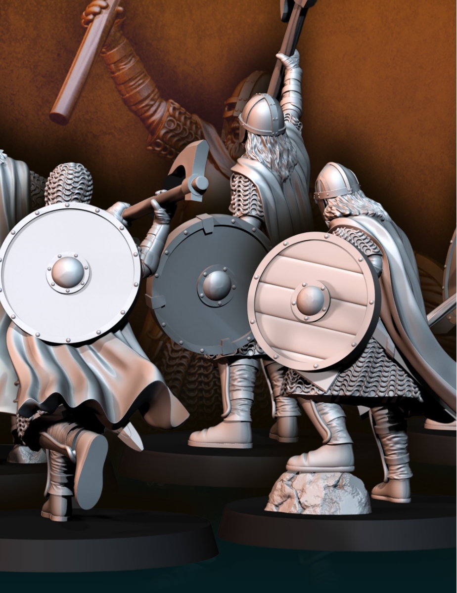 6x West Humans Elite on foot – Davale Games