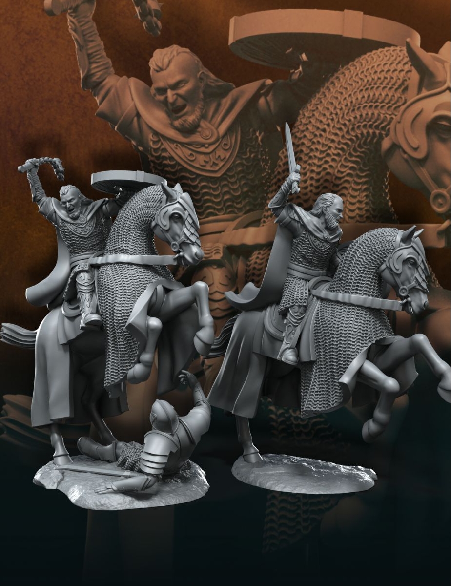 Extra poses of Hammer Sons Cavalry – Davale Games