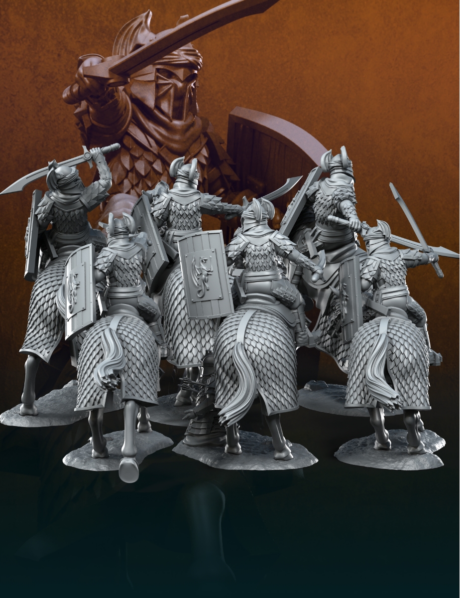 Regular Dragon Army Cavalry – Davale Games
