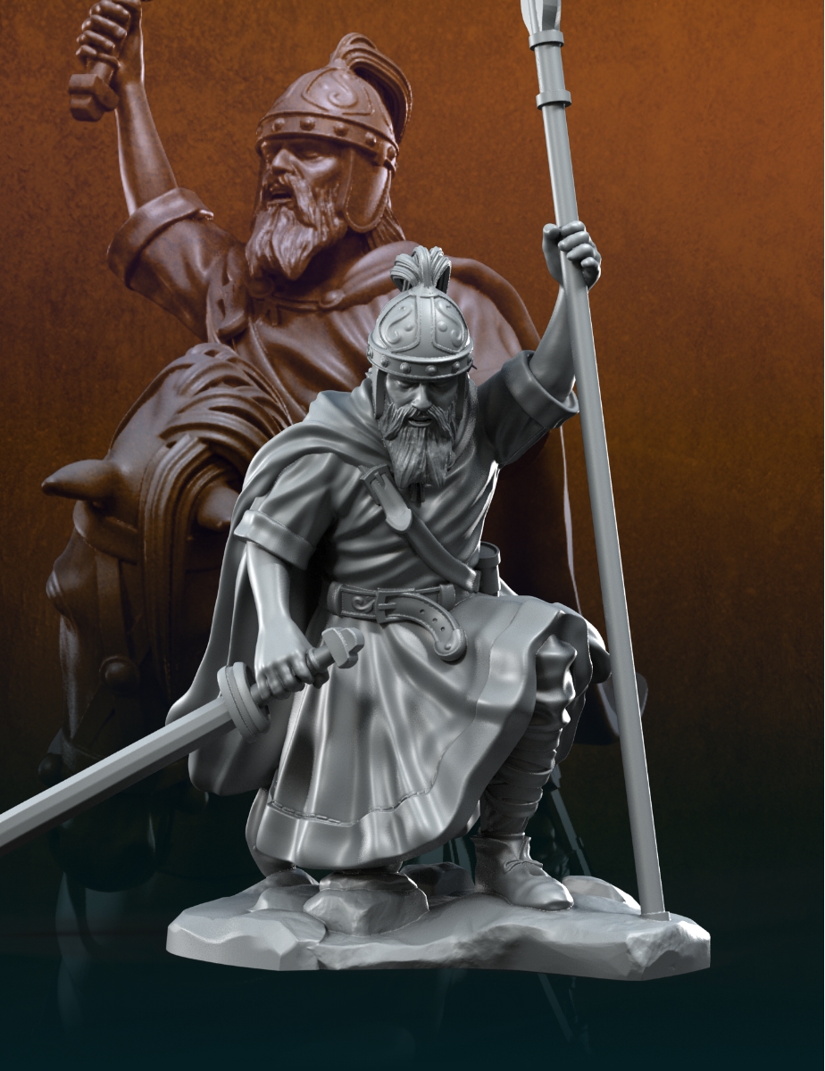 Visigoths King on foot and mounted – Davale Games