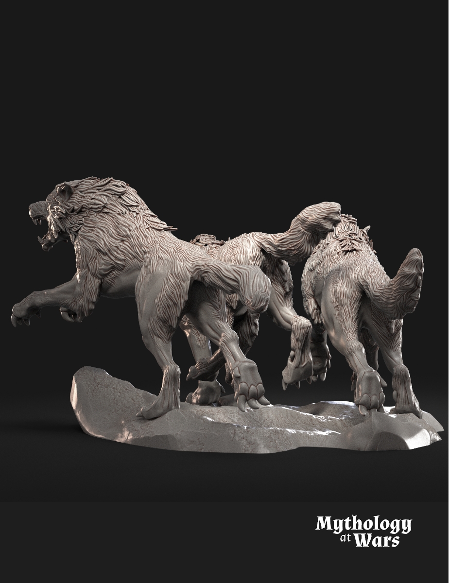 2x Fenrir Wolf Litter (ODIN) – Davale Games